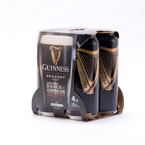 GUINNESS DRAUGHT 4PK – Sandy Lane Liquor