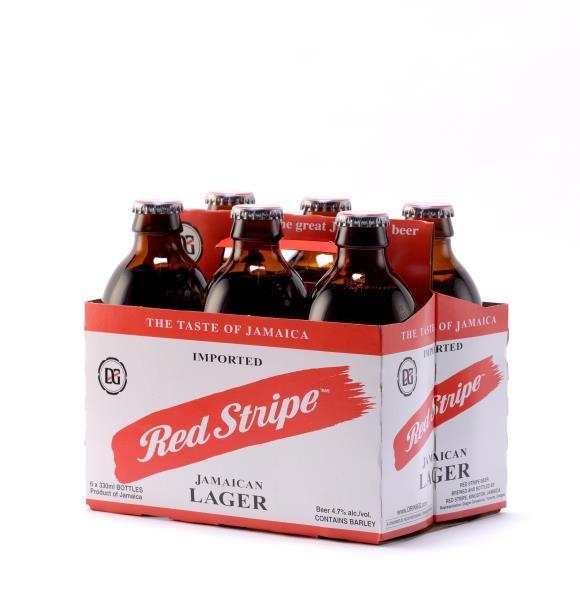 RED STRIPE LAGER 6BTL – Sandy Lane Liquor