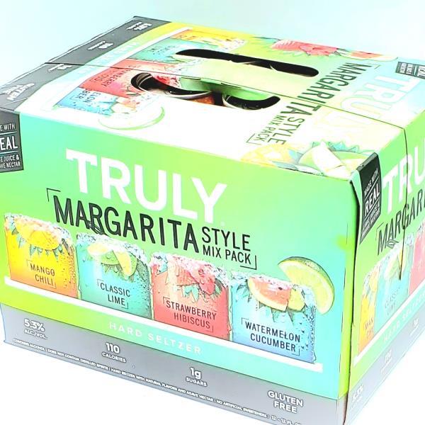 TRULY MARGARITA VARIETY 12PK – Sandy Lane Liquor