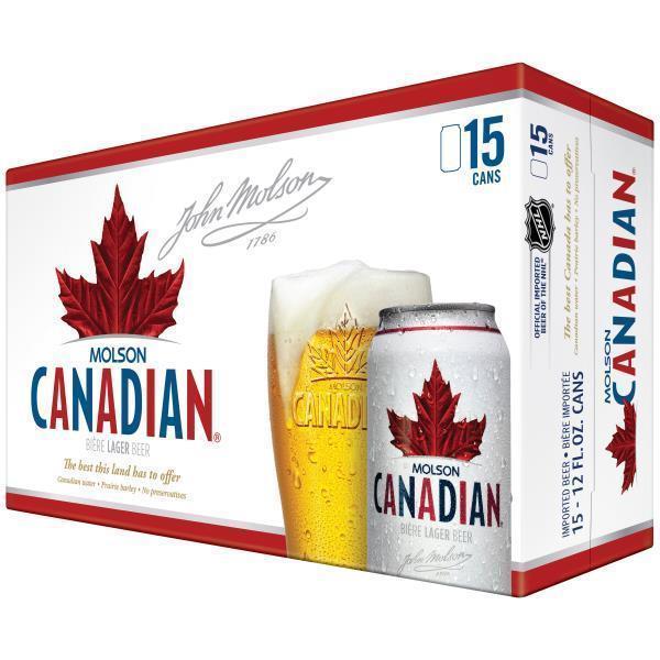 CANADIAN 15PK CANS – Sandy Lane Liquor